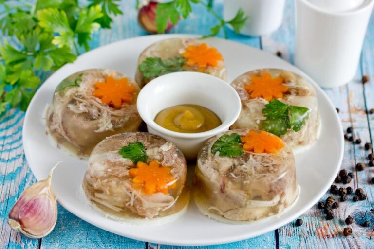Typisch Russisches Essen